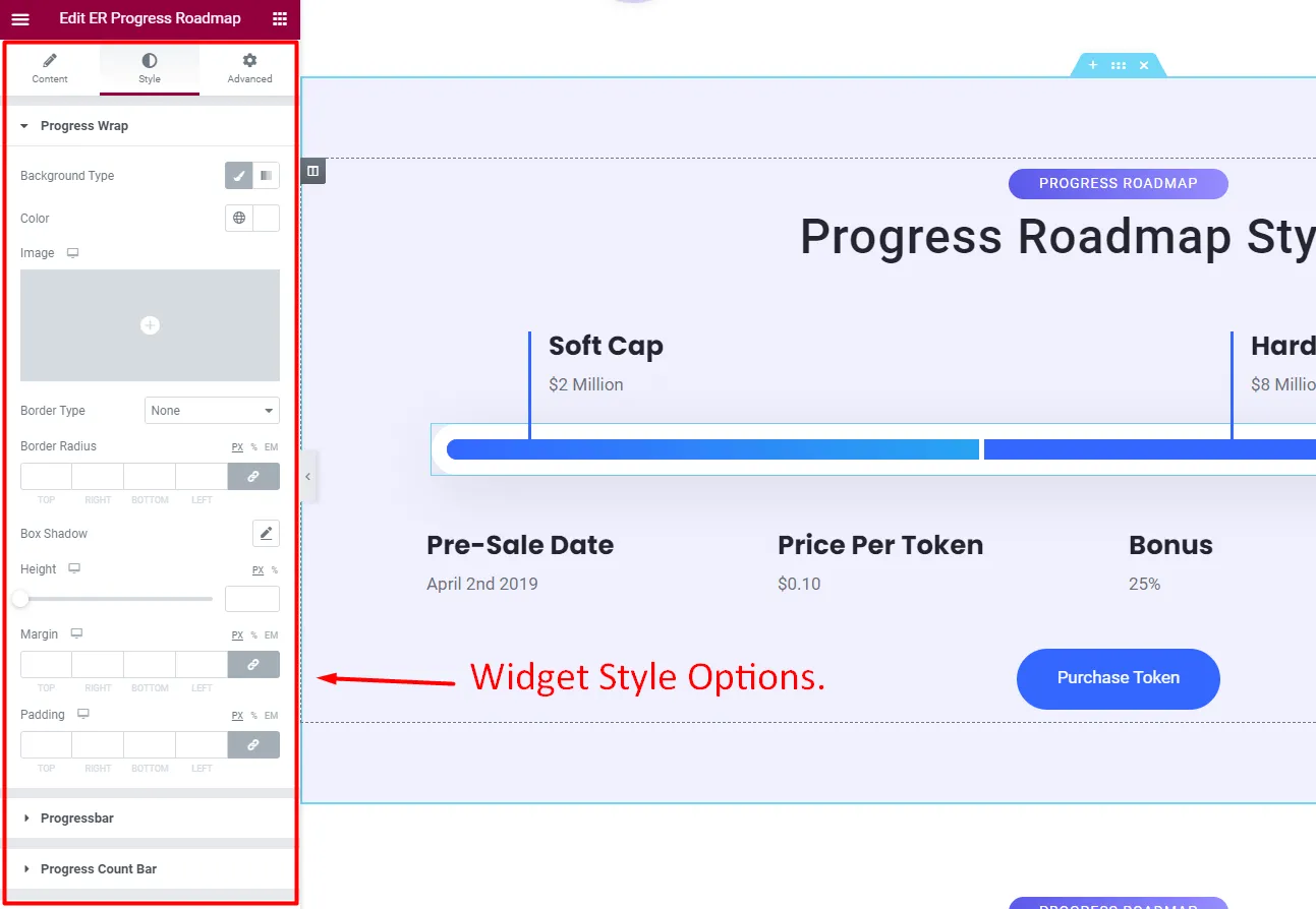 How to Use ER Progress Roadmap Widget