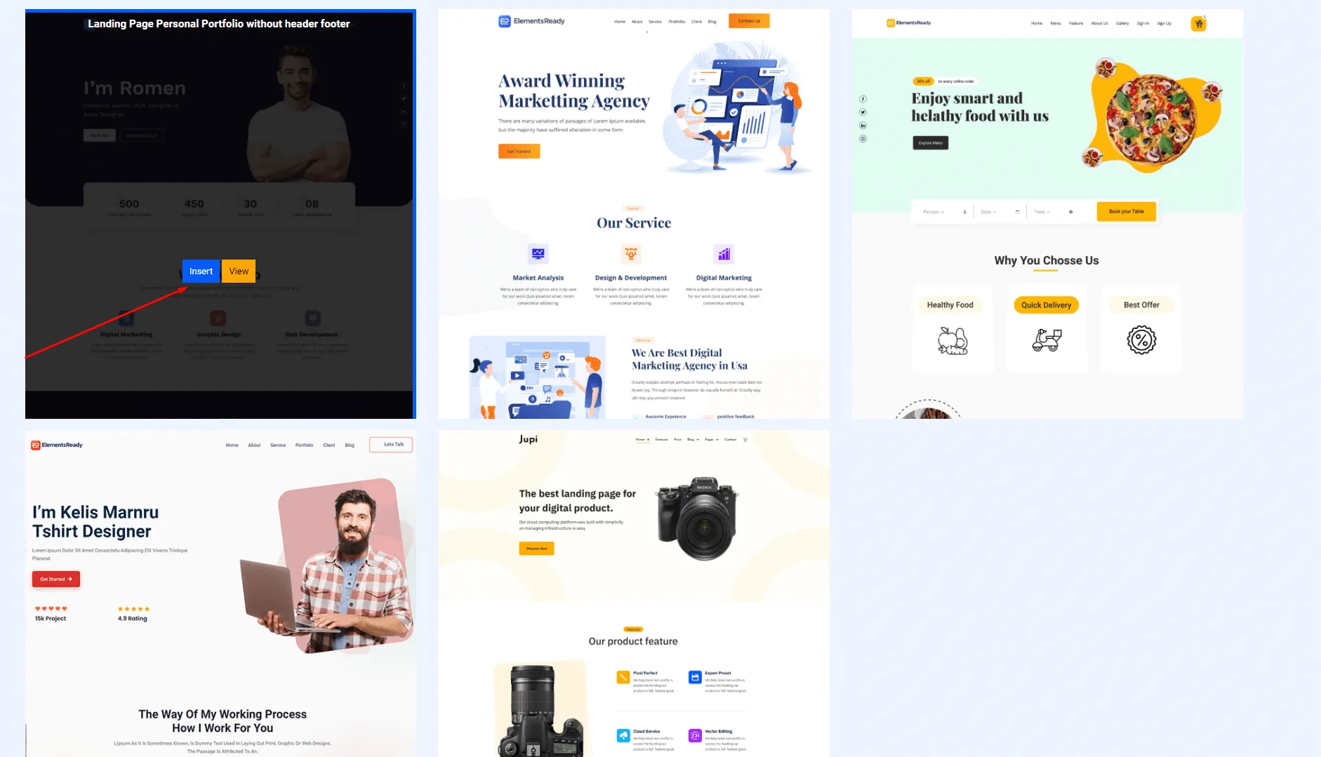 How to Create a Personal Portfolio Website With Elementor - ElementsReady