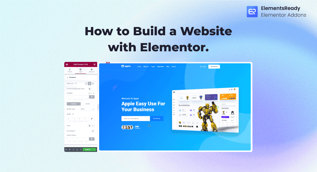 How to Build a Website with Elementor - ElementsReady